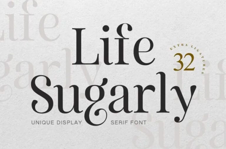 Life Sugarly Font - DaFontHub