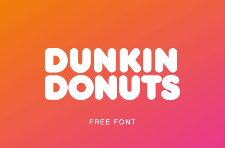 Dunkin Donuts Font - DaFontHub