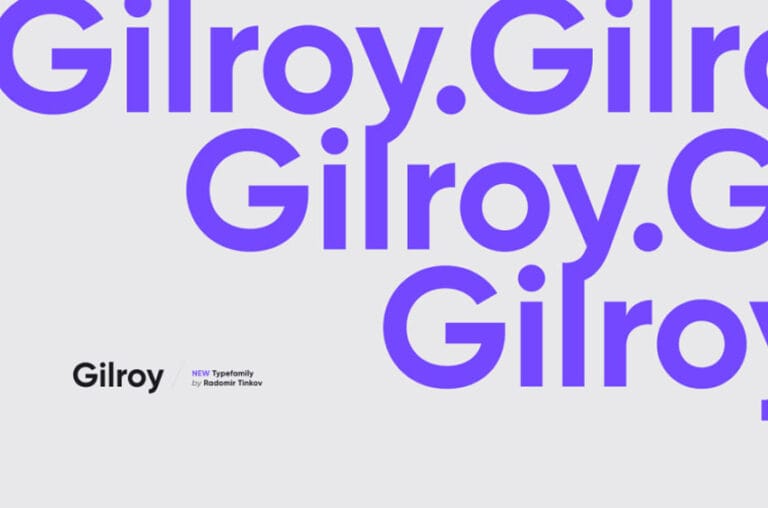 Gilroy Font - DaFontHub