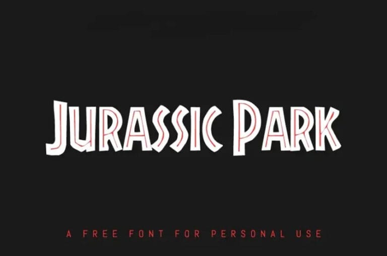 Jurassic Park Font - DaFontHub