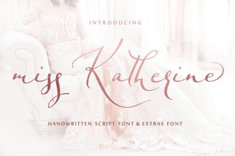 Miss Katherine Font - DaFontHub