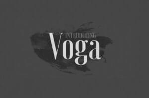 Voga Font - DaFontHub