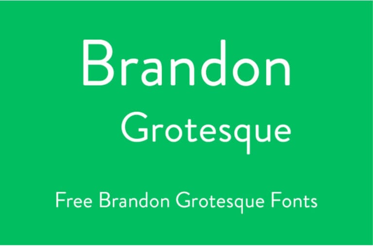 Brandon Grotesque Font - DaFontHub