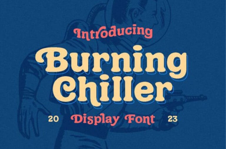 Burning Chiller Font - DaFontHub