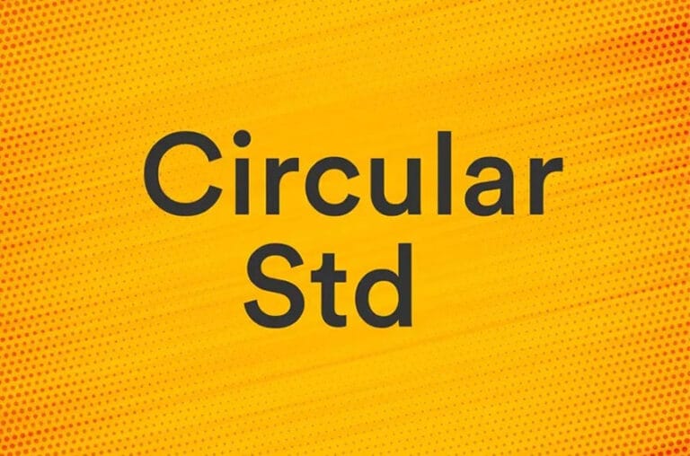 Circular Std Font - DaFontHub