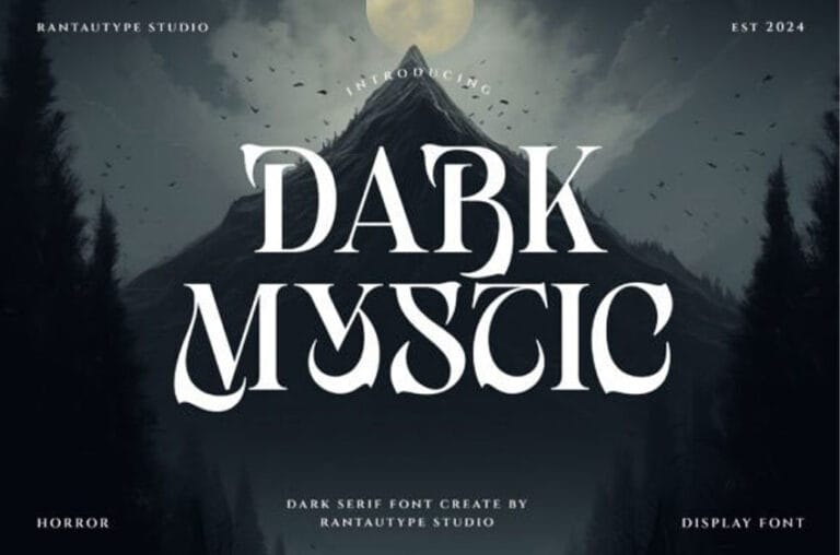 Dark Mystic Font - DaFontHub