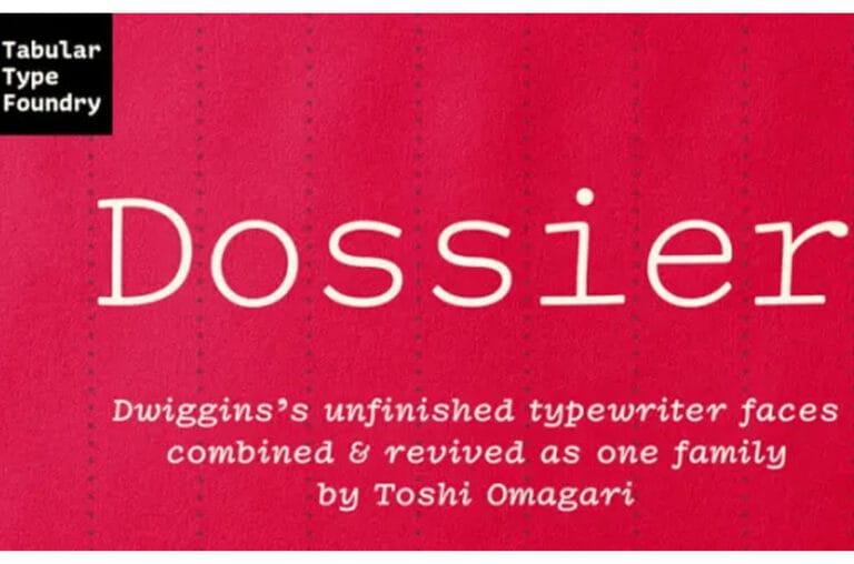Dossier Font - DaFontHub