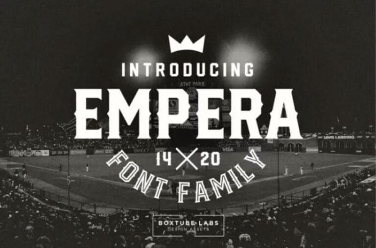 Empera Font - DaFontHub