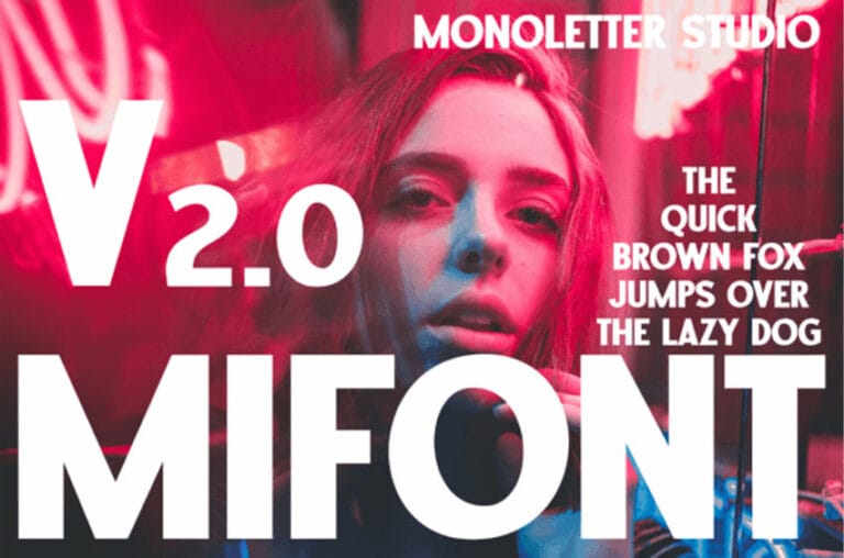 Mifont Font - DaFontHub