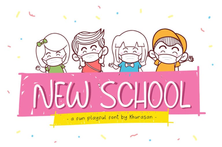 New School Font - DaFontHub