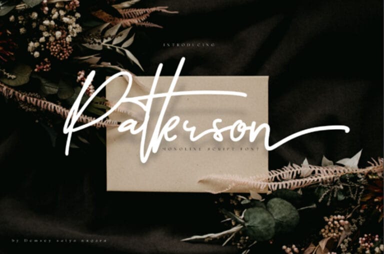 Patterson Font - DaFontHub