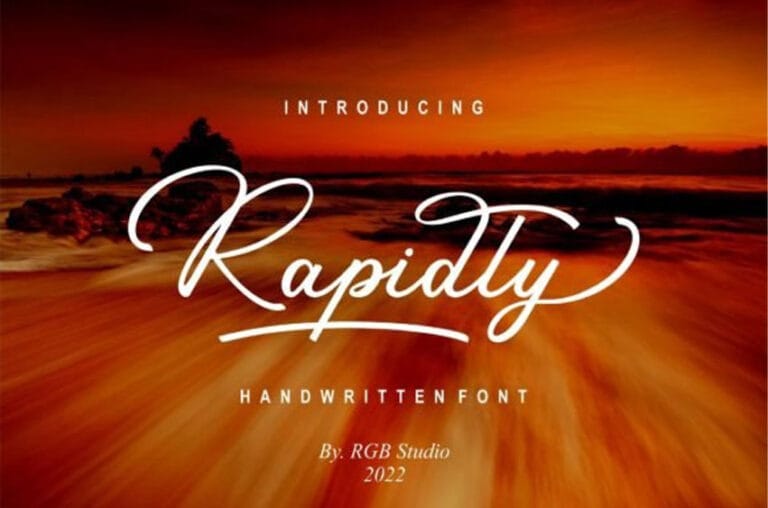 Rapidly Font - DaFontHub