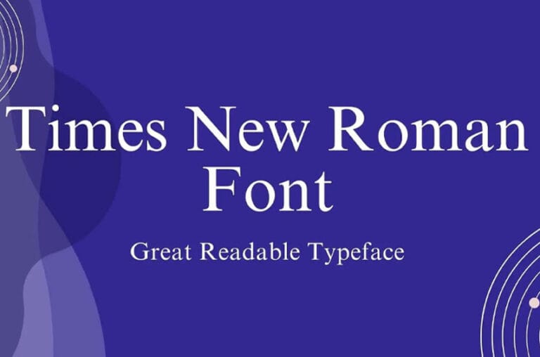 Times New Roman Font - DaFontHub