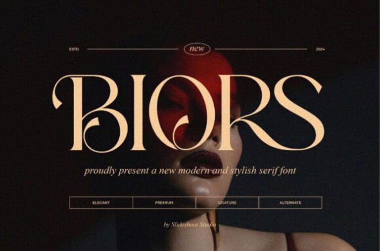 Biors Font - DaFontHub