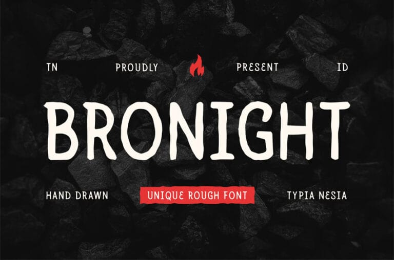 Bronight Font - DaFontHub