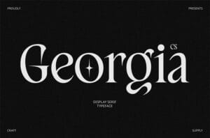 Georgia Font - DaFontHub
