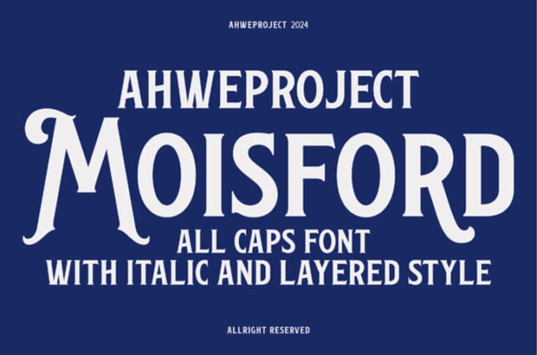 Moisford Font - DaFontHub