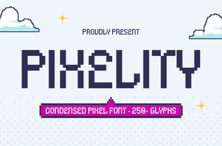 Pixelity Font - DaFontHub