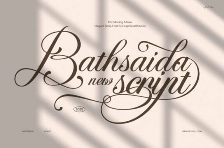 Bathsaida Font - DaFontHub