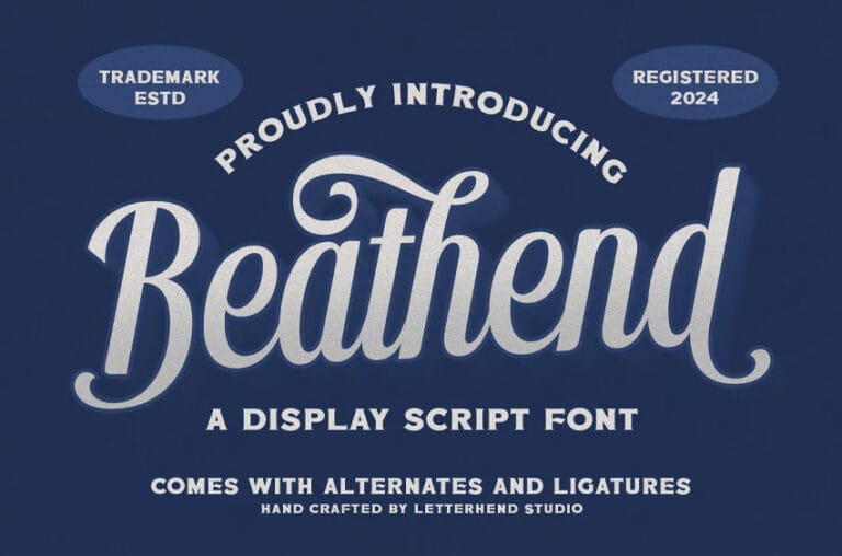 Beathend Font - DaFontHub