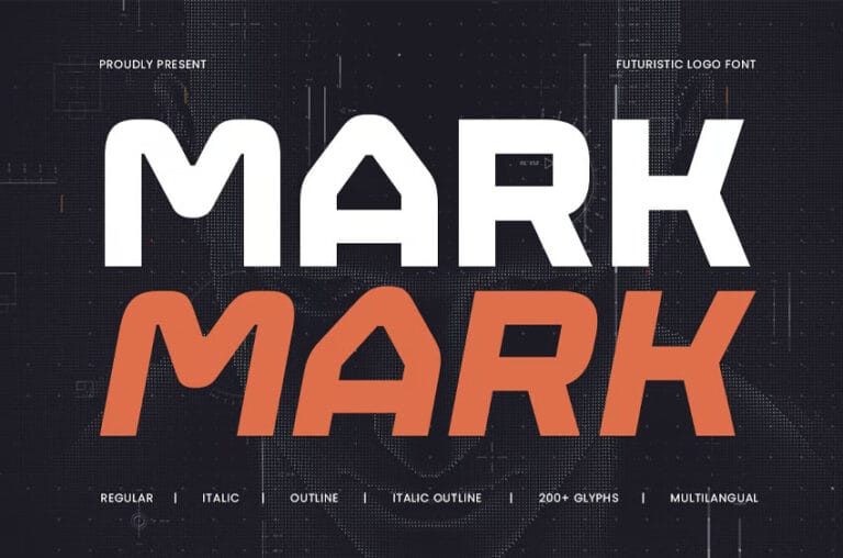Mark Font - DaFontHub