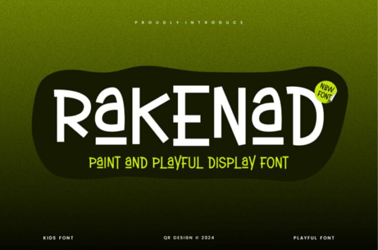 Rakenad Font - DaFontHub