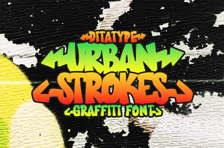 Urban Stroke Font - DaFontHub