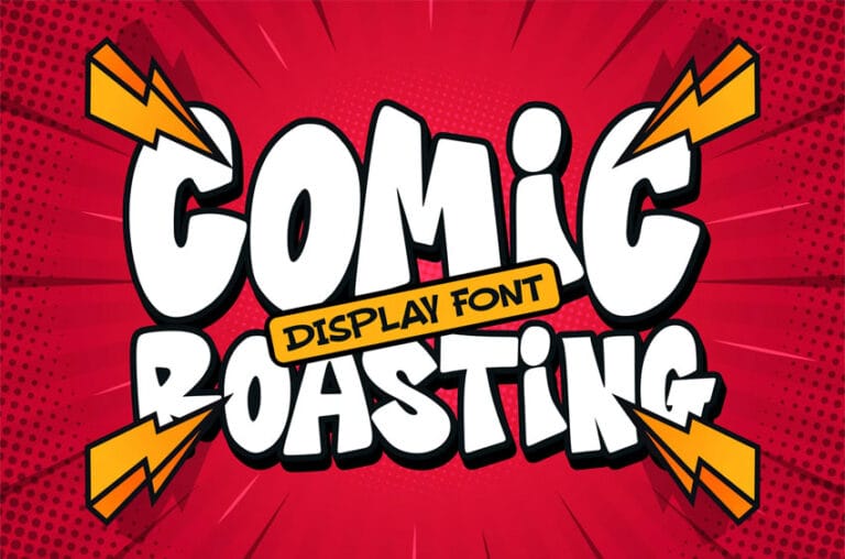 Comic Roasting Font - DaFontHub