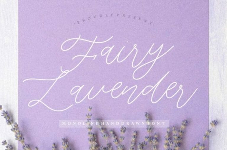 Fairy Lavender Font - DaFontHub