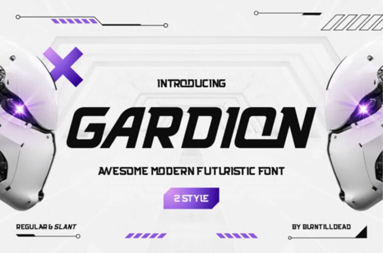Gardion Font - DaFontHub