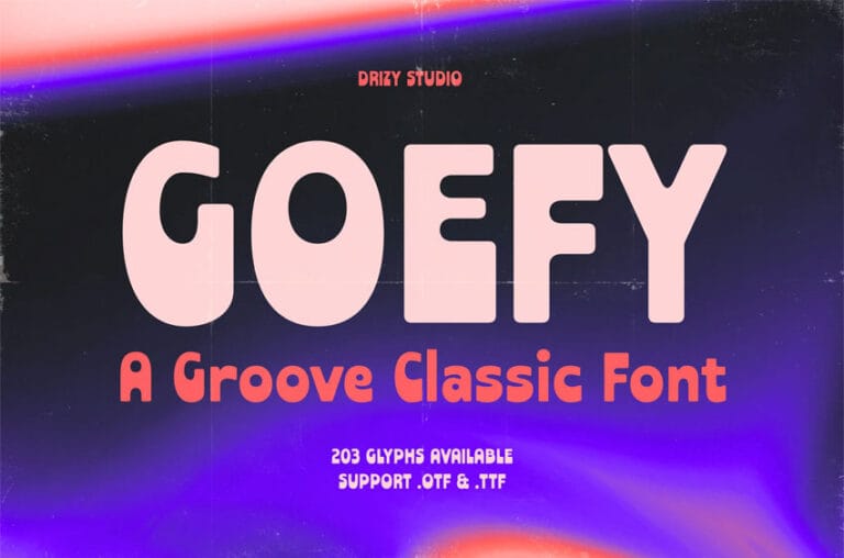 Goefy Font - DaFontHub