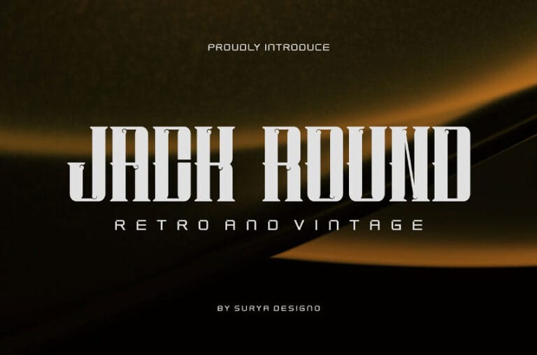 Jack Round Font - DaFontHub