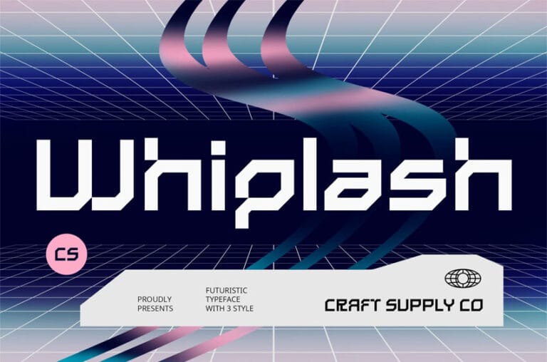Whiplash Font - DaFontHub