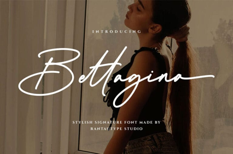 Bettagina Font - DaFontHub