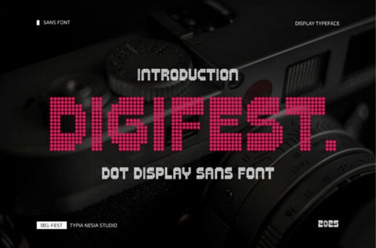 Digifest Font - DaFontHub
