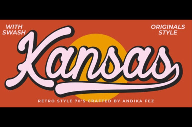 Kansas Font - DaFontHub