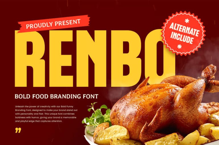 Renbo Font - DaFontHub