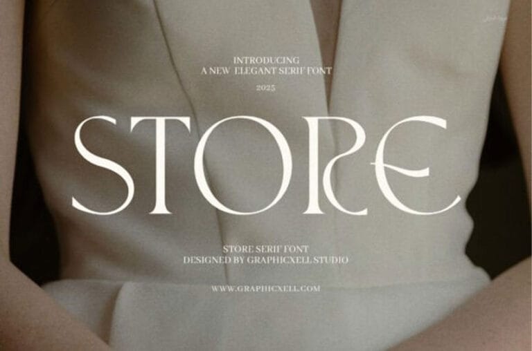 Store Font - DaFontHub
