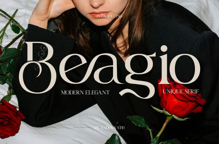 Beagio Font - DaFontHub