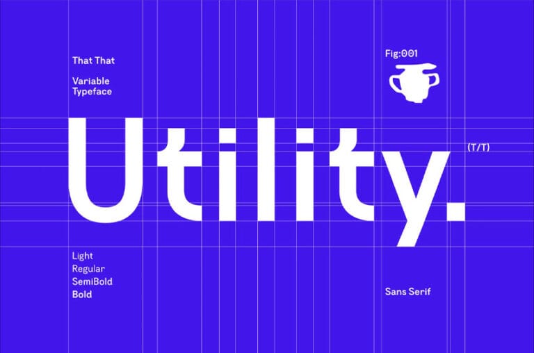 Utility Font - DaFontHub