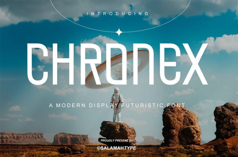 Chronex Font - DaFontHub