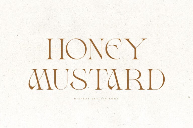 Honey Mustard Font - DaFontHub