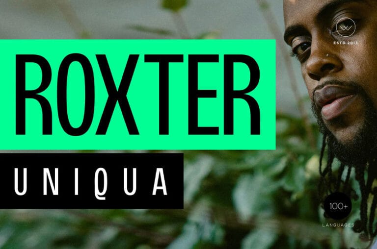 Roxter Font - DaFontHub