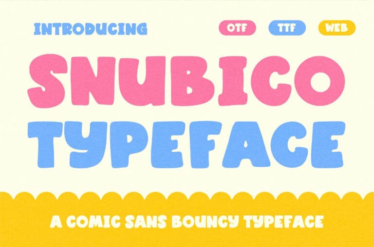 Snubico Font - DaFontHub
