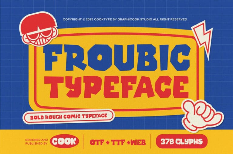 Froubic Font - DaFontHub