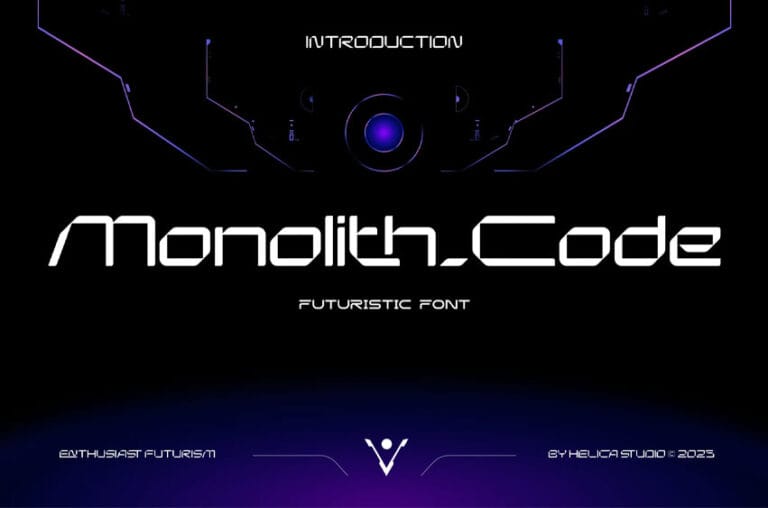 Monolith Code Font - DaFontHub