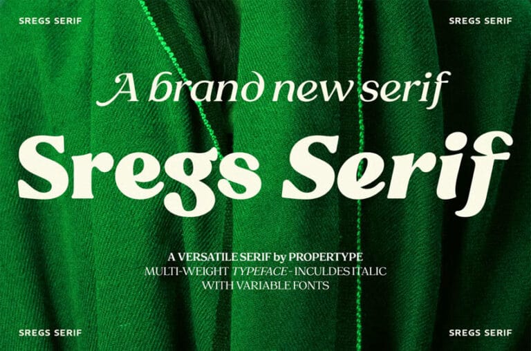 Sregs Serif Font - DaFontHub