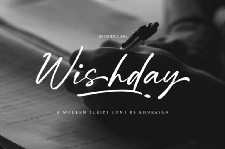 Wishday Font - DaFontHub