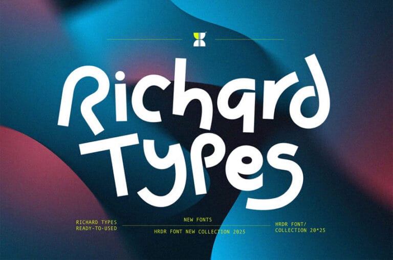 Richard Types Font - DaFontHub