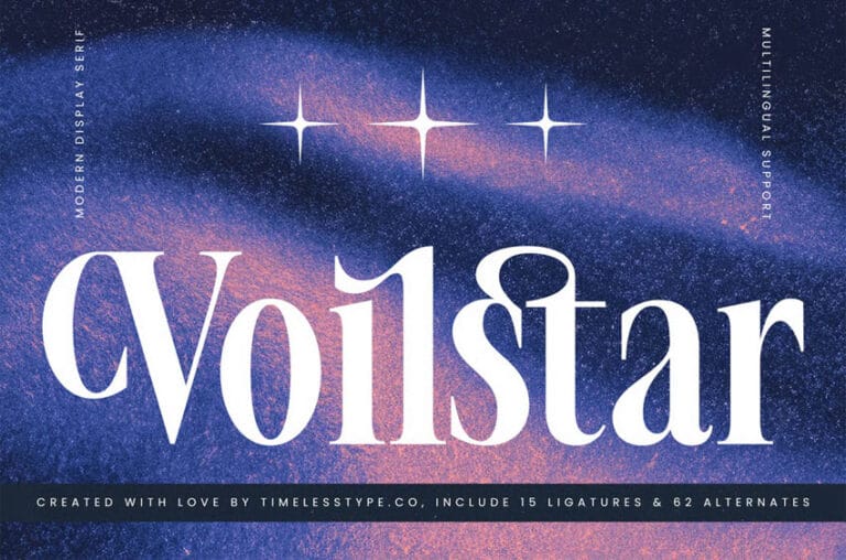 Voilstar Font - DaFontHub